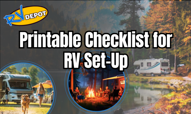 RV Setup Checklist: The Ultimate Must Have Printable